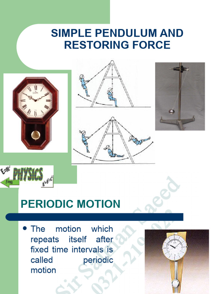 Pendulum | PDF | Pendulum | Oscillation