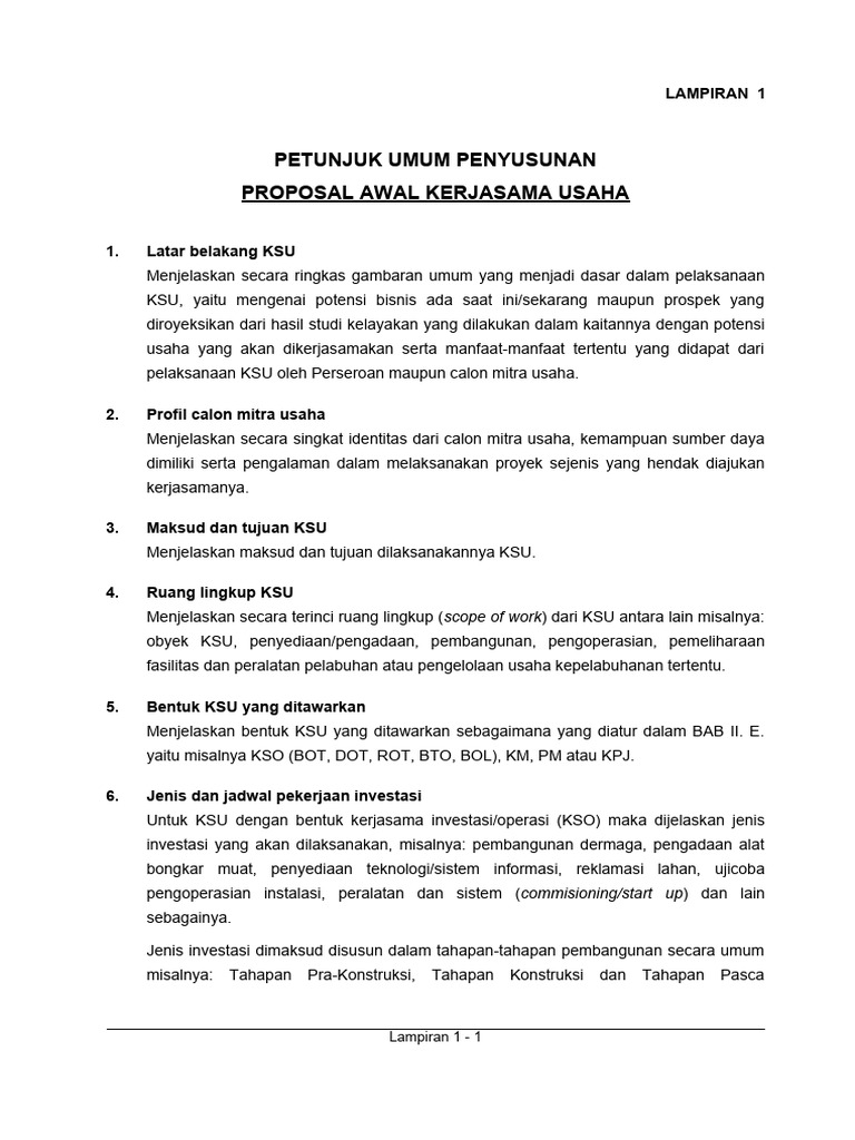 Lampiran 1 Ksu | PDF | Bisnis | Pengelolaan Keuangan & Uang