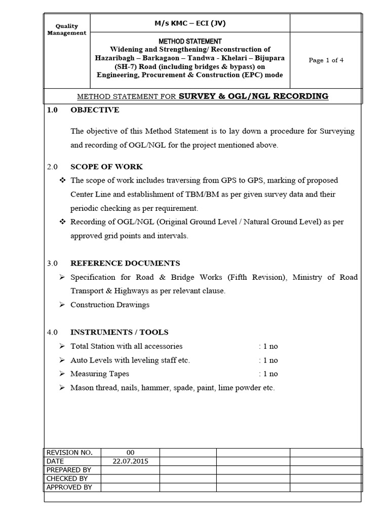 Survey - Methodology | PDF | Surveying