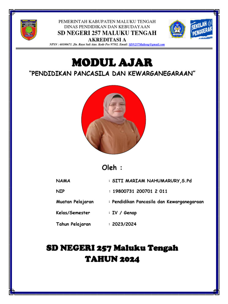 Modul PKN KLS 4 Unit 4 | PDF