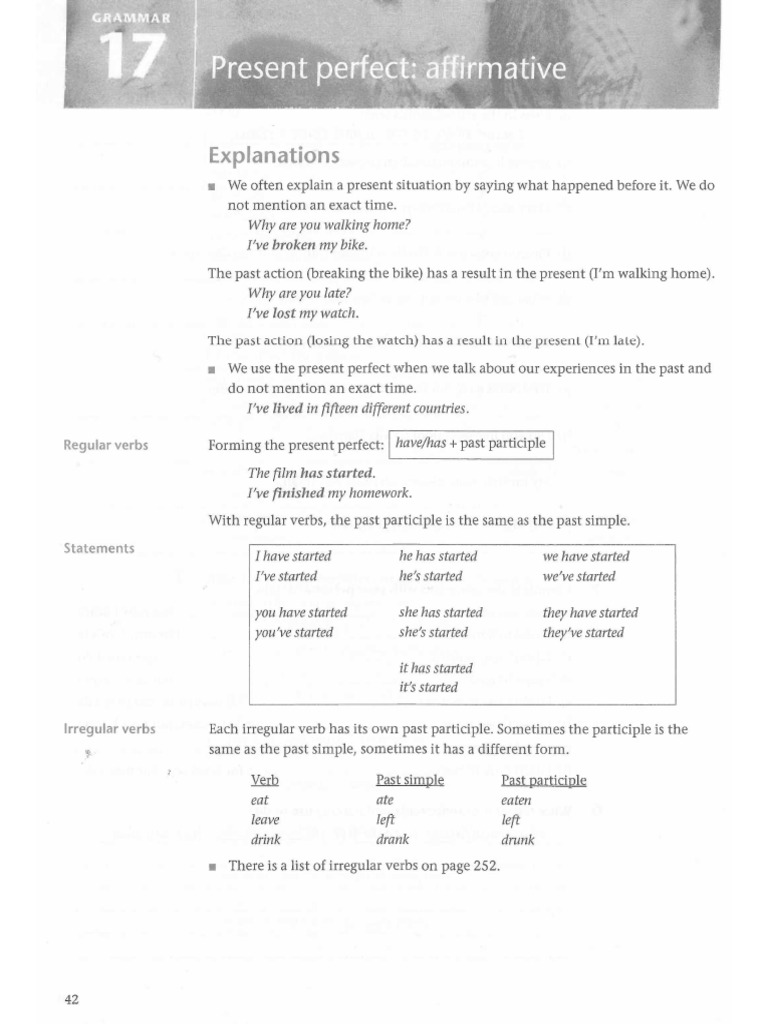 Present Perfect Simple | PDF