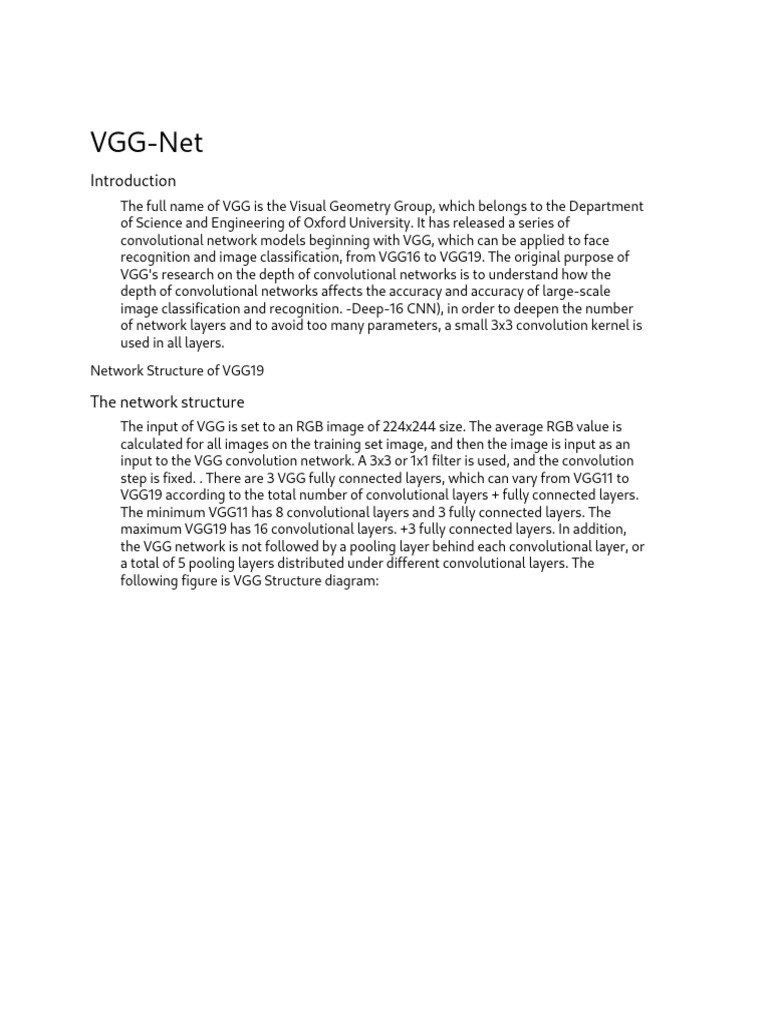 VGG Net | PDF | Machine Learning | Applied Mathematics