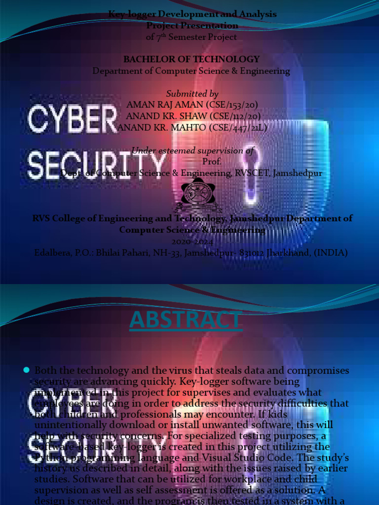 Keylogger | PDF | Computer Security | Security