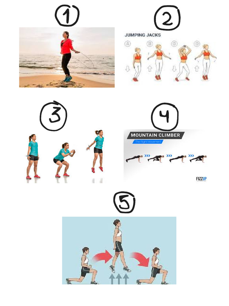 Imágenes de Los 5 Ejercicios - E. F. | PDF