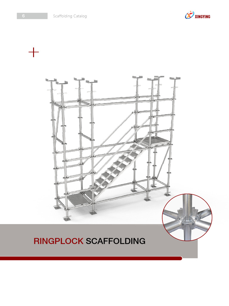 Ringlock Scaffolding | Download Free PDF | Scaffolding | Pipe (Fluid Conveyance)