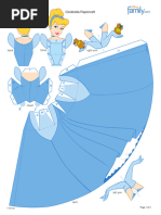 Disney Frozen Elsa Papercraft Craft Printable 0913 | PDF | Clothing ...