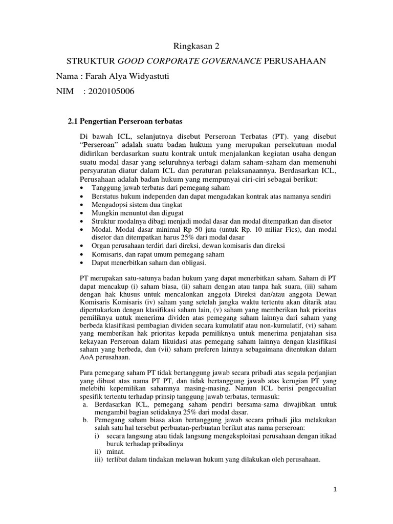 Ringkasan 2 Farah Alya Widyastuti | PDF