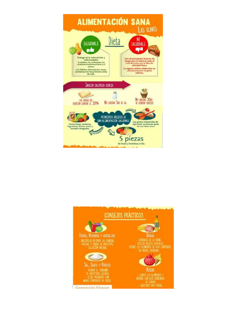 Tutoria Alimentacion Saludable | PDF | Alimentos | Fruta