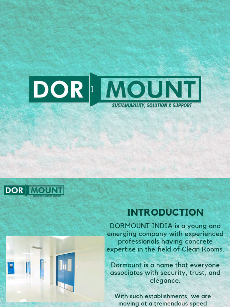 Introduction To Clean Room Hardware's and Accessories | Download Free ...