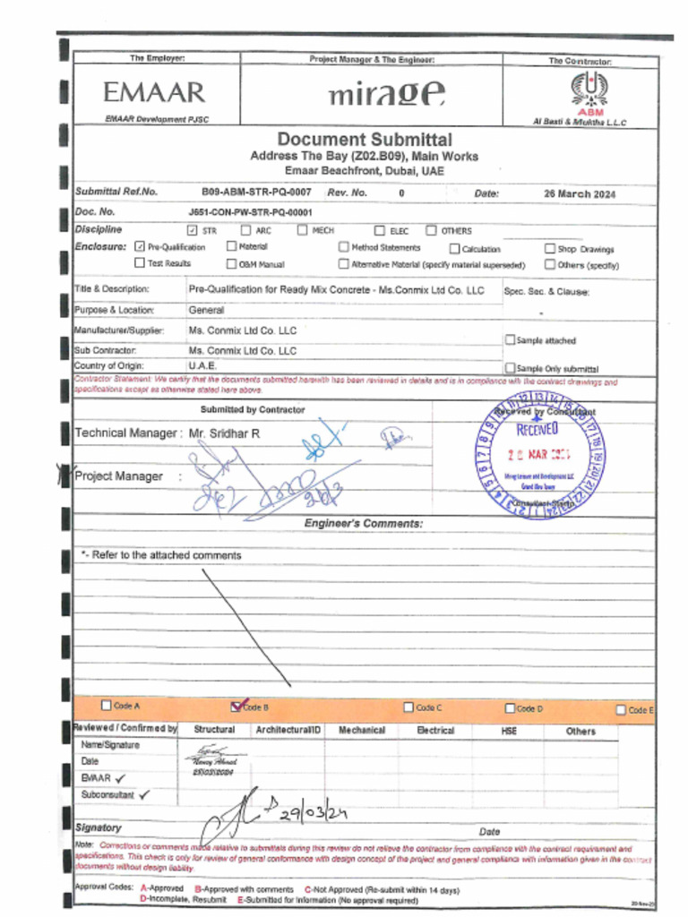 B09-ABM-STR-PQ-0007 Rev.00 - Pre-Qualification For Ready Mix Concrete ...