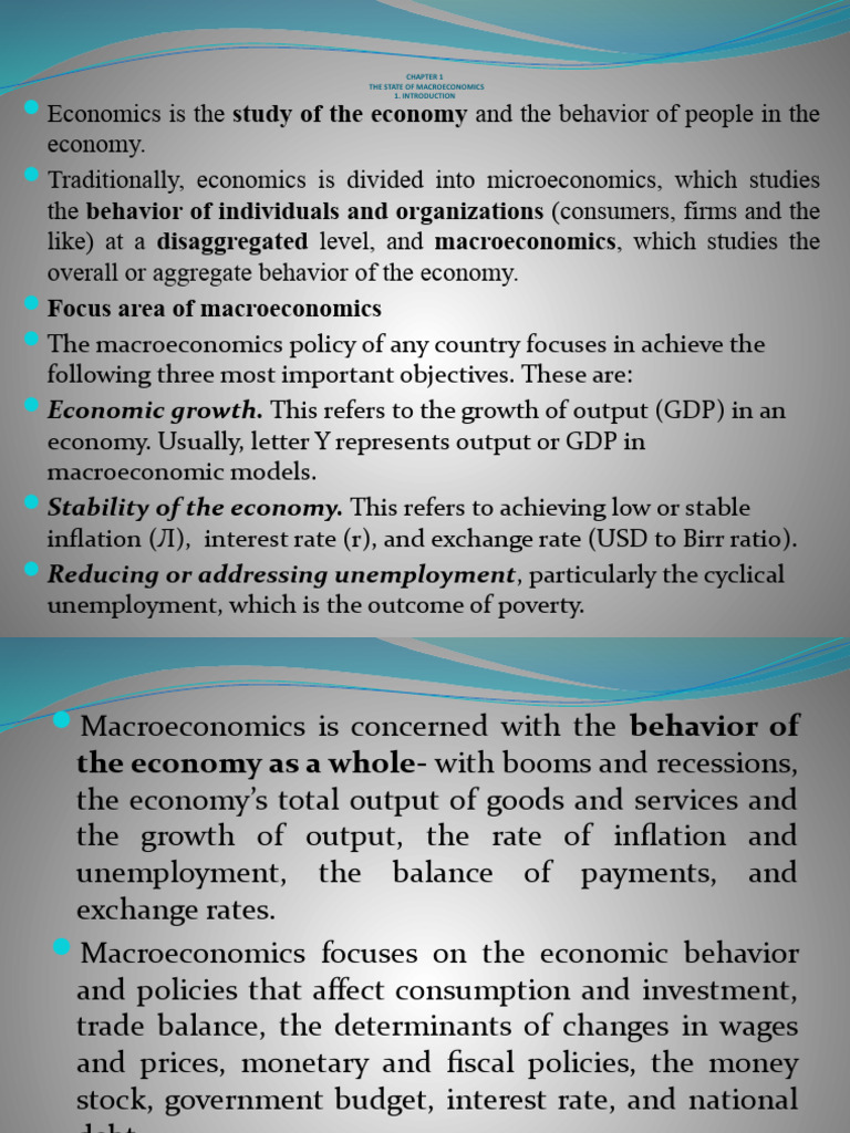 State of Macroeconomics | PDF | Macroeconomics | Economics
