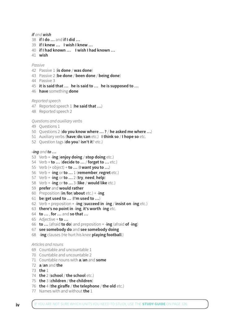 Intermediate English Grammar Guide | PDF | Career & Growth