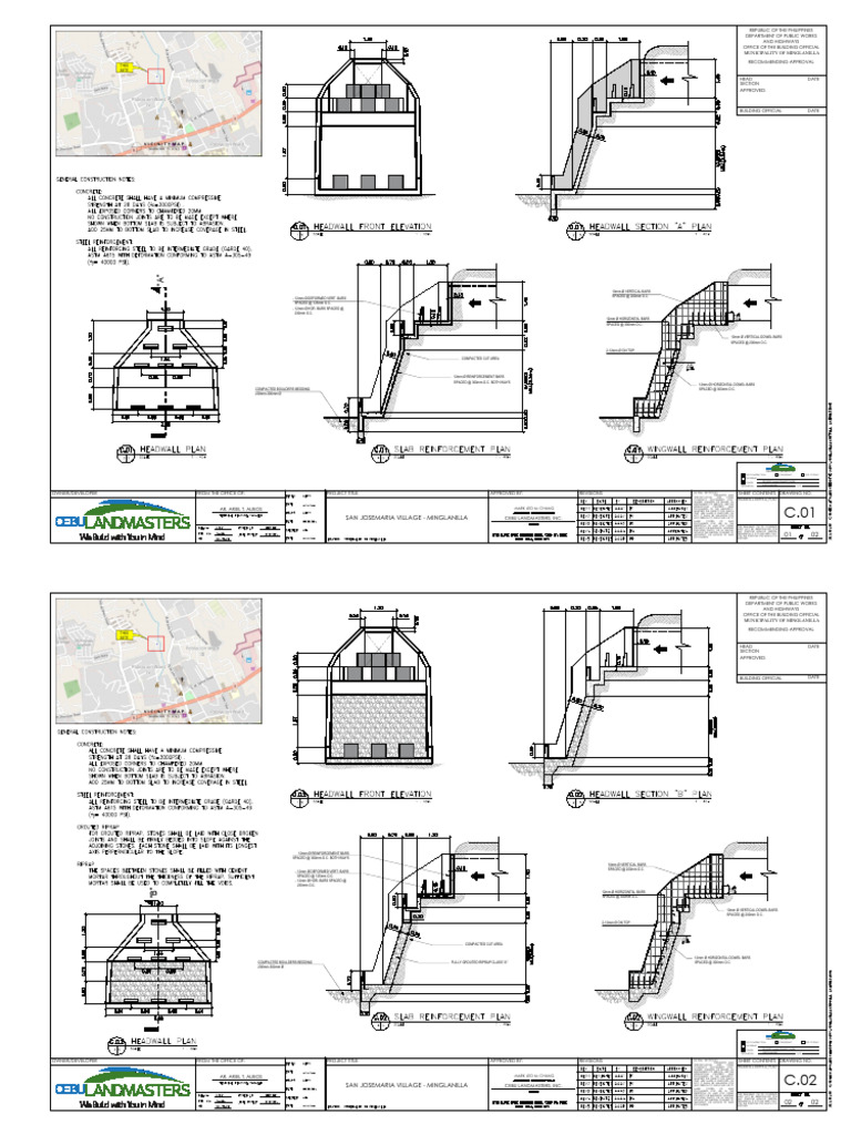 Sjmv-Minglanilla - Drainage Outfall | PDF