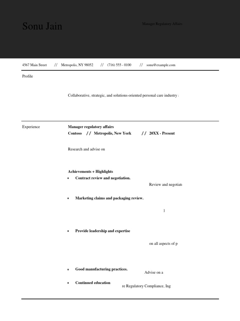 Bold Attorney Resume | PDF | Business