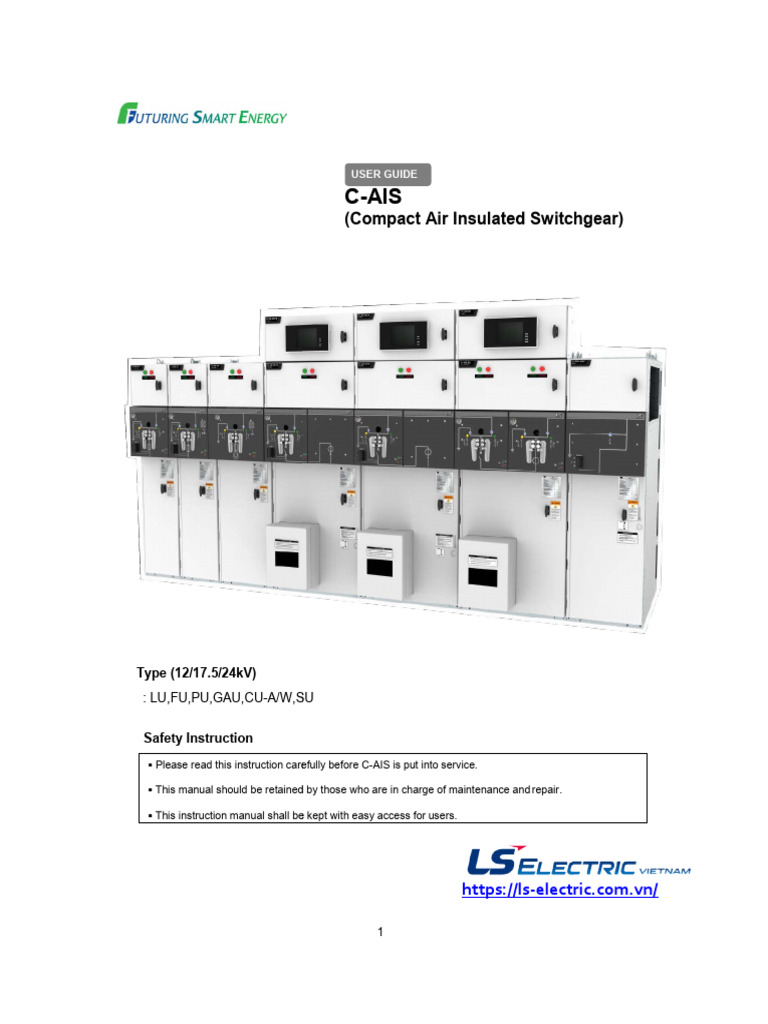 Manual - C-AIS.18.03 - EN | PDF | Electric Arc | Fuse (Electrical)