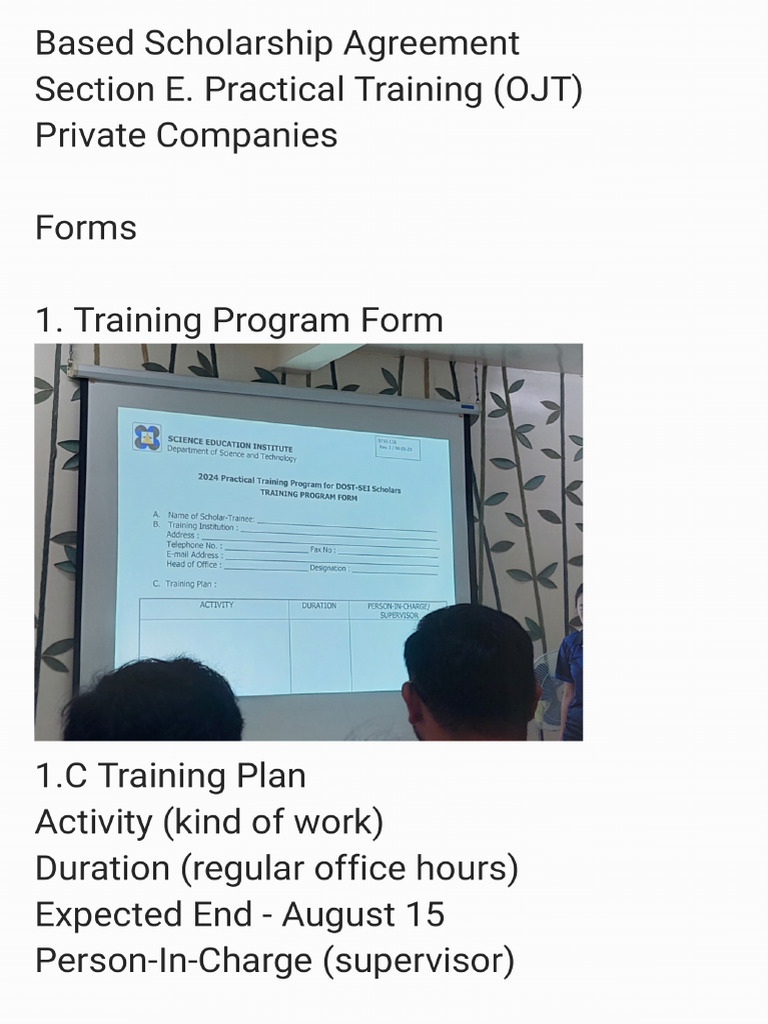 Ptp Orientation Pdf