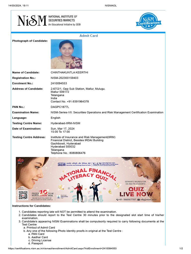 NISm - sorm | Download Free PDF | Computing