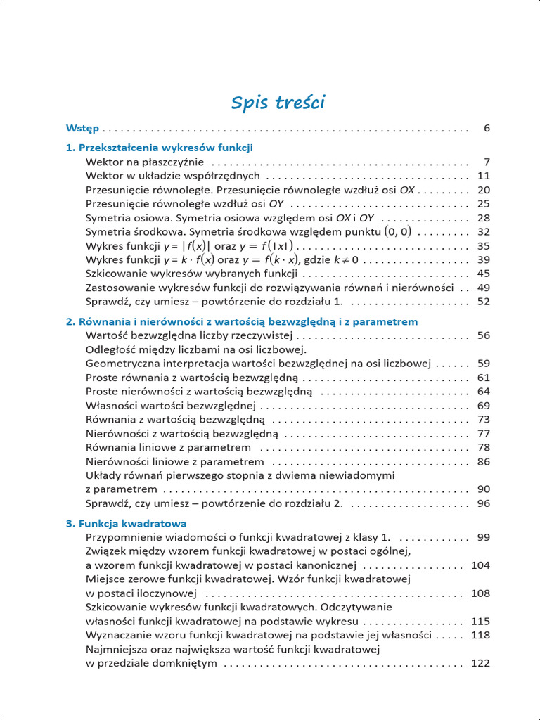 MAPR2 Spis Tresci | PDF | Foreign Language Studies