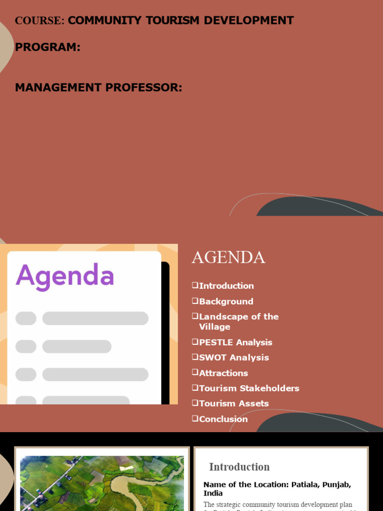 Community Tourism Development | Download Free PDF | Tourism | Economies