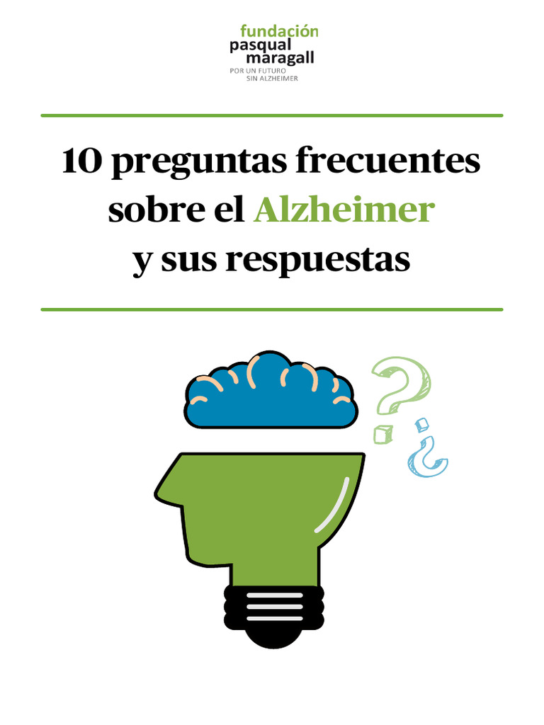 Preguntas Frecuentes sobre el Alzheimer | PDF | Enfermedad de Alzheimer ...