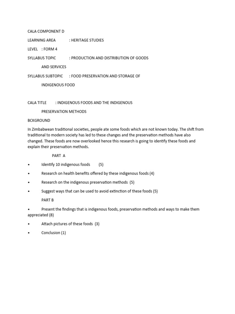 Heritage CALA D 2024 | PDF