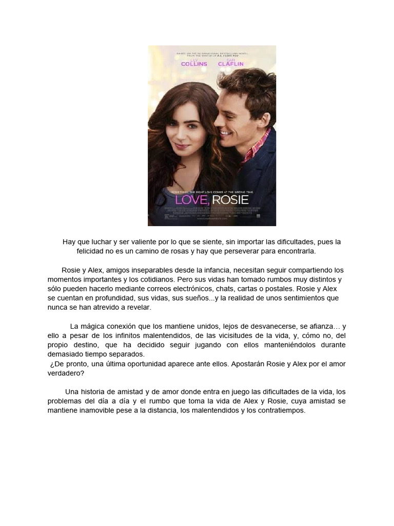 Love Rosie | PDF