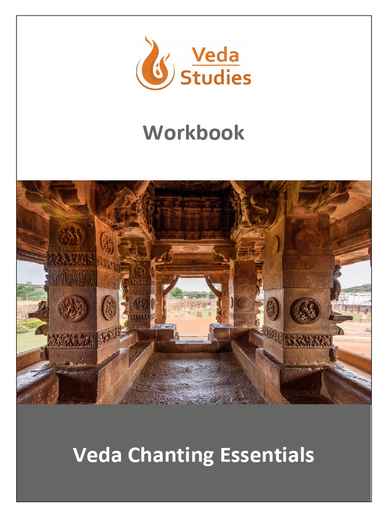01 Veda Chanting Essentials Workbookver4.0 | PDF | Vedas | Mantra