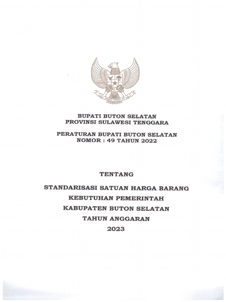SSH 2023 SK Nomor 49 TAHUN 2022 | PDF