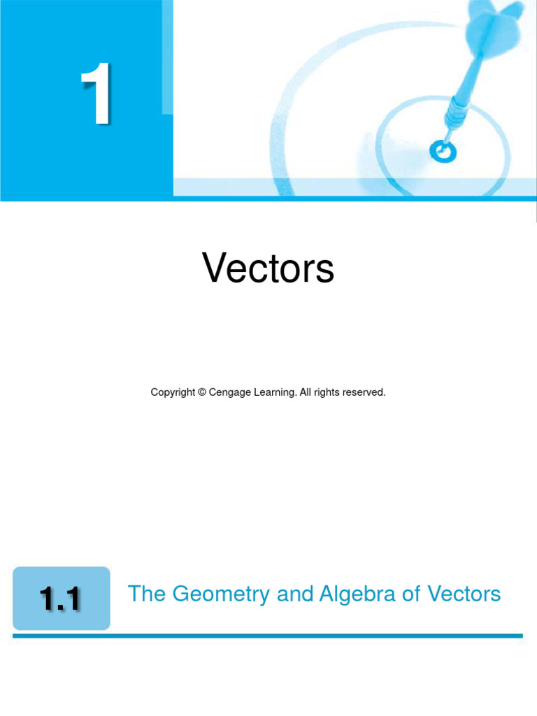 Chapter 1 | PDF | Euclidean Vector | Mathematical Physics