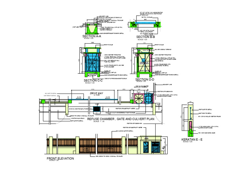 Kebuk Sampah | PDF | Building Technology | Architectural Elements