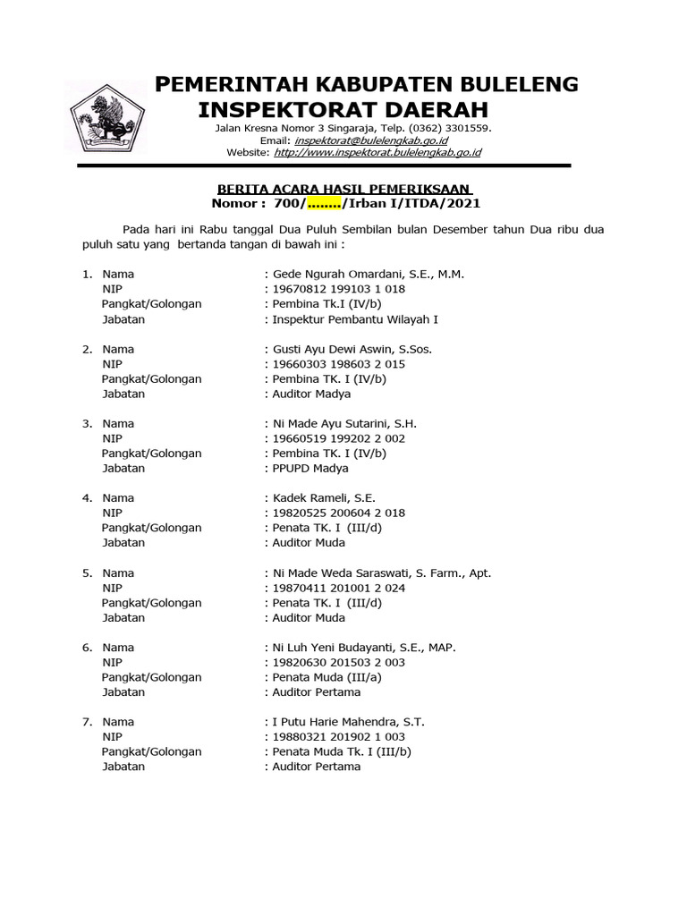 Laporan Pemeriksaan Persediaan | PDF