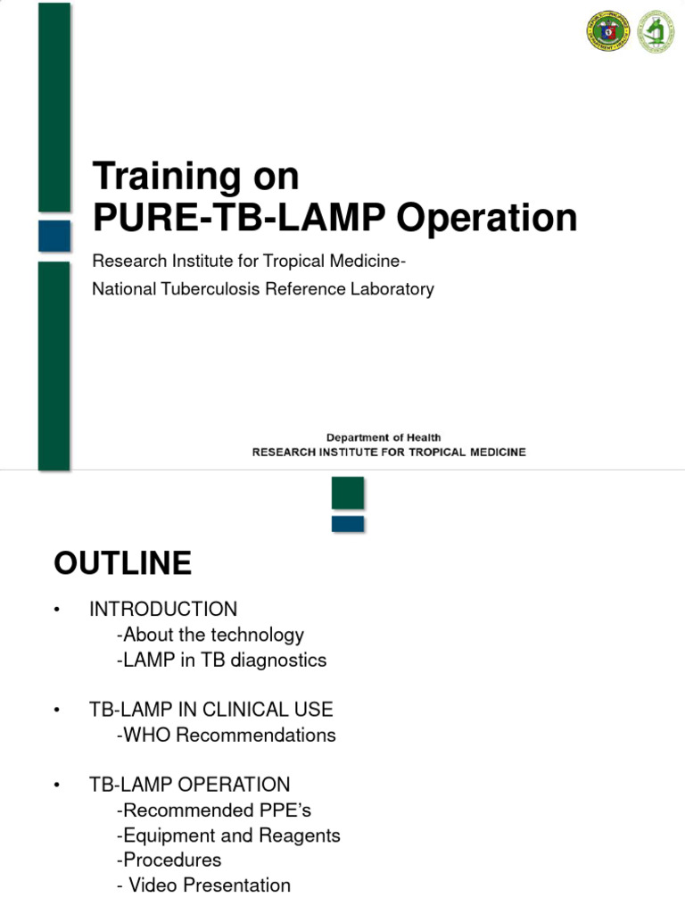 TB LAMP Training | PDF | Polymerase Chain Reaction | Tuberculosis