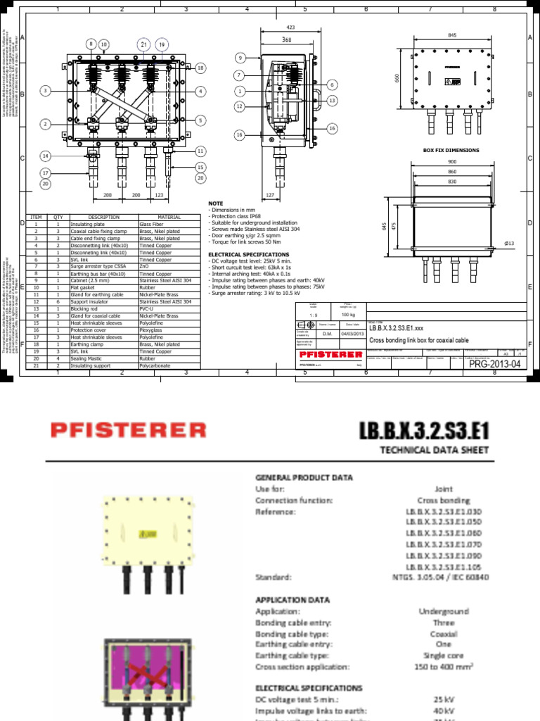 Link Box Underground Crossbonding | PDF | Electrical Engineering ...
