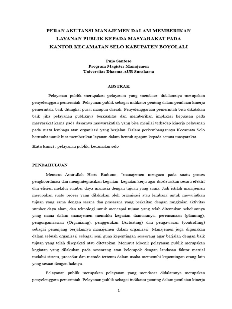 Tugas Bu Lilis Akuntansi Manajemen | PDF