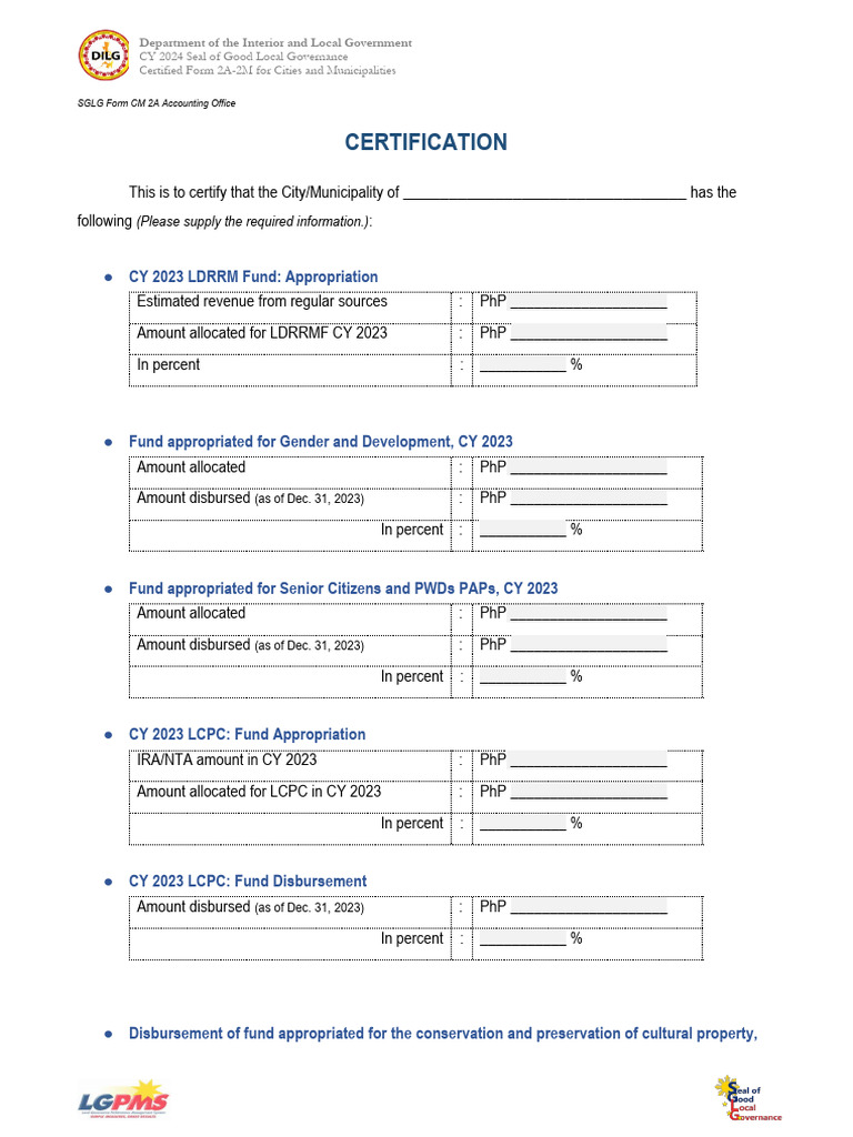 SGLG 2024 Certification Guidelines | PDF | Stairs
