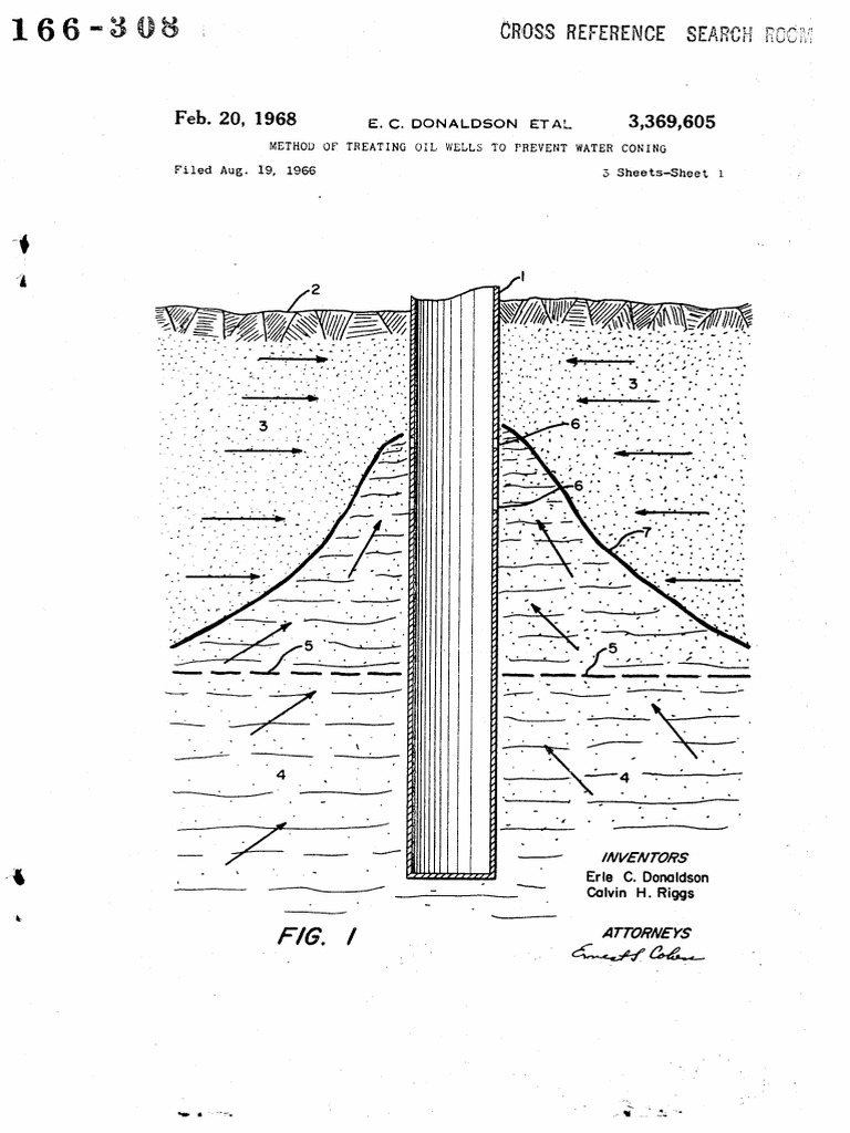 Method of Treating Oil Wells To Prevent Water Coning | PDF | Water | Gases
