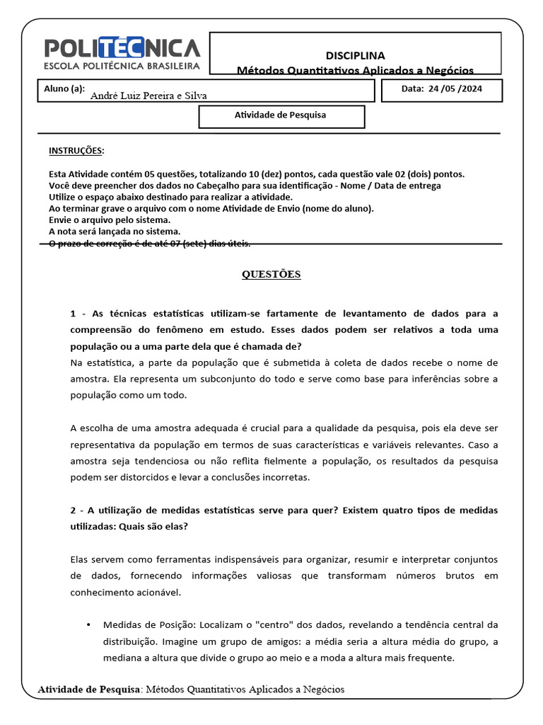 Atividade de Pesquisa - André Luiz Pereira e Silva2 | PDF ... Atividade de Pesquisa - André Luiz Pereira e Silva2 | PDF ...