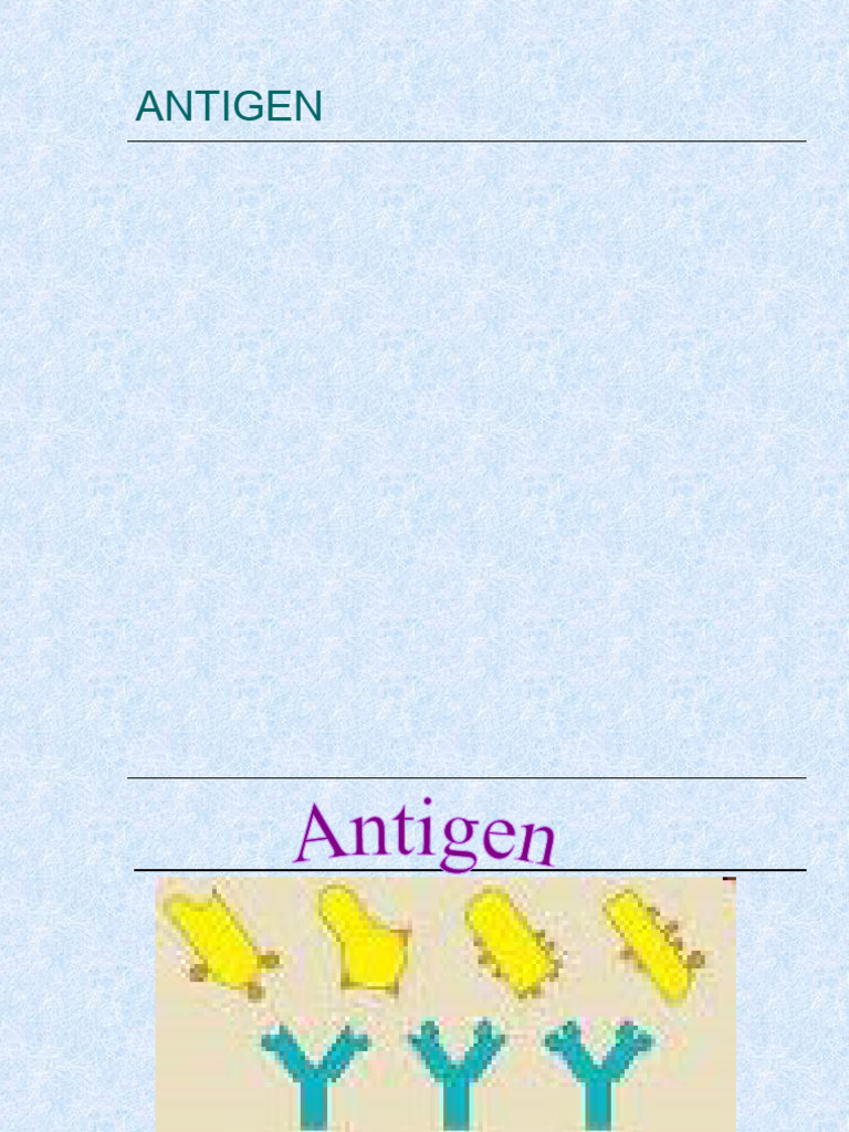 Pertemuan 2 (ANTIGEN) | PDF