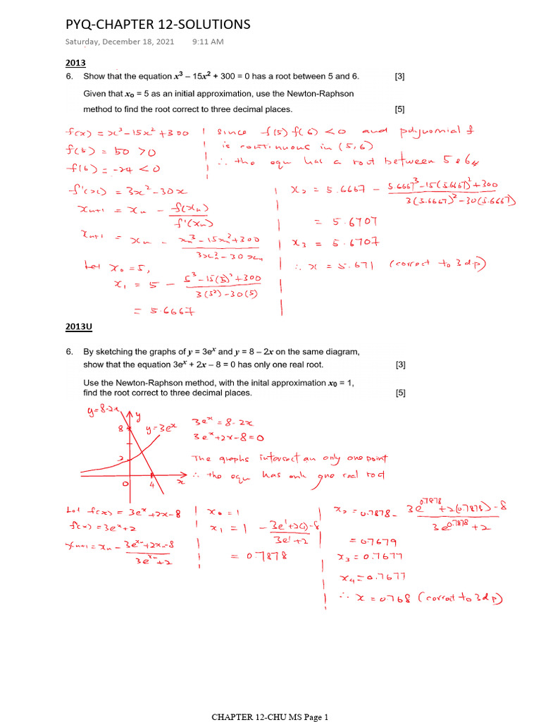 Pyq Chapter 12 Solutions | PDF | Computers | Technology & Engineering