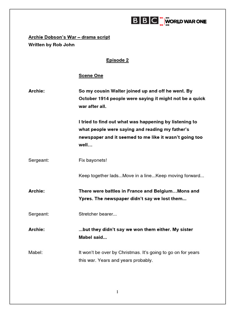 Ww1 Script | Download Free PDF | Zeppelin