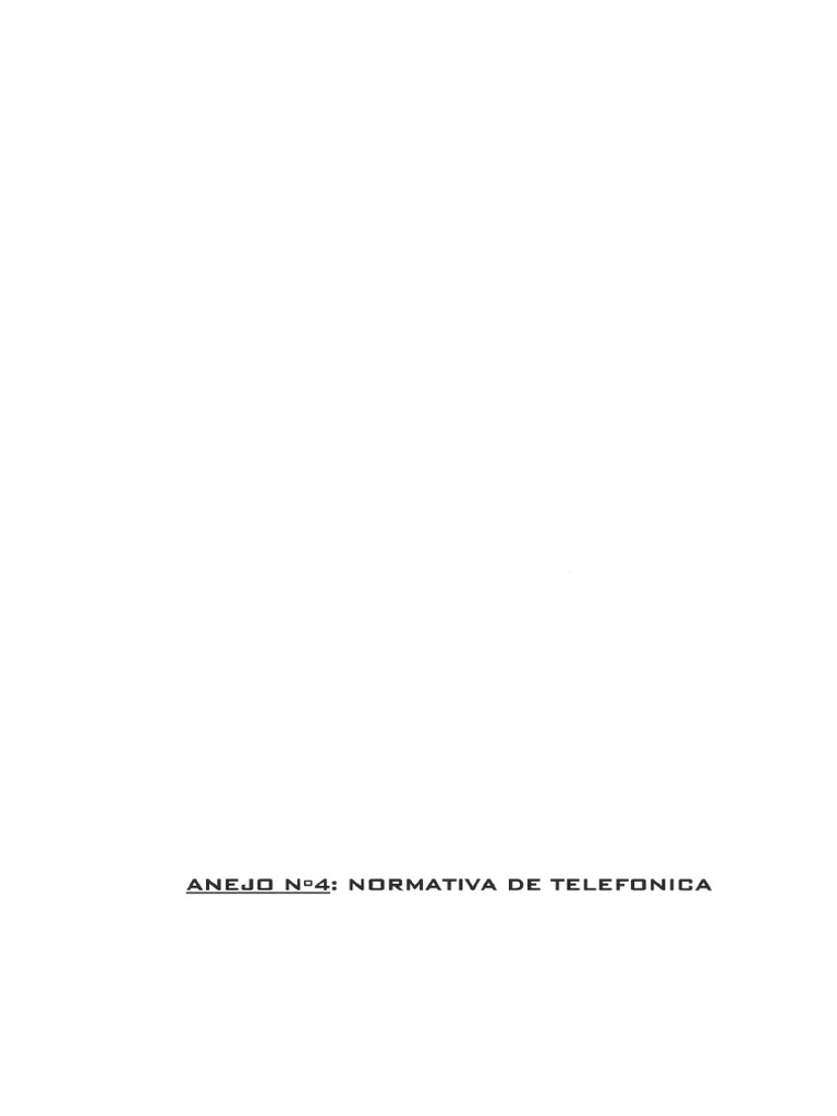 Anejo 4 Normativa De Telefonica C Casares PDF