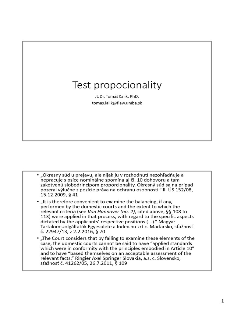 Test Proporcionality 2 | PDF