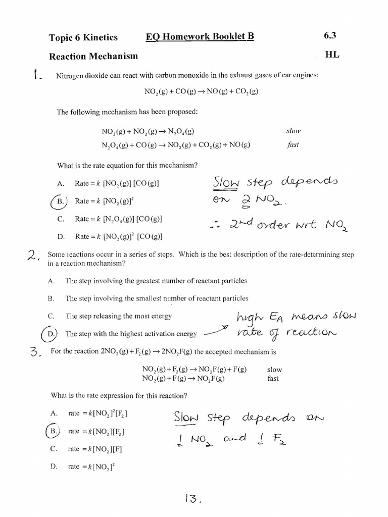 Ans 6.3 (B) | PDF | Chemical Process Engineering | Chemistry