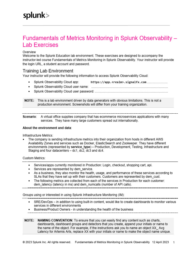1513-Fundamentals of Metrics Monitoring in Splunk Observability Labs ...