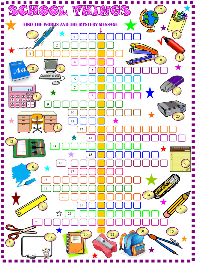 A School Things | PDF