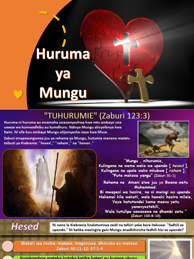 SW 07 Huruma Ya Mungu | PDF