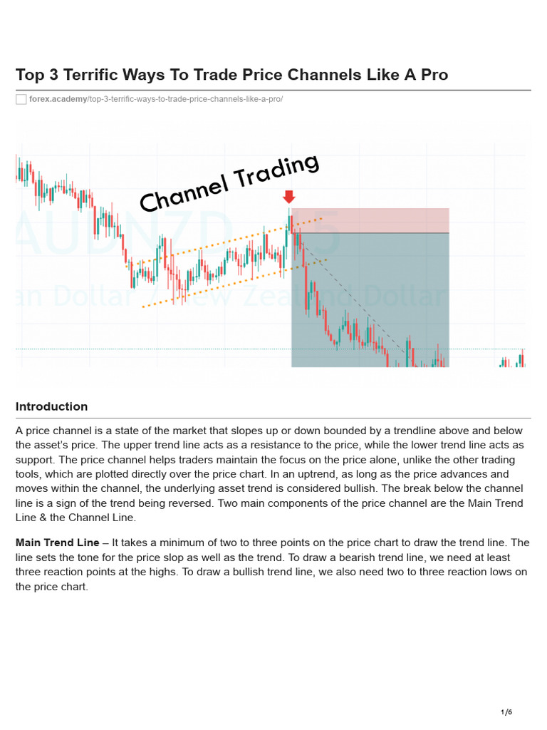 Master Price Channel Trading Strategies | PDF | Trade | Marketing