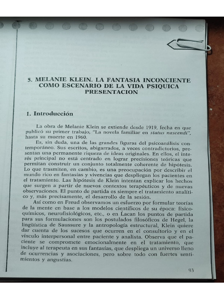 Melanie Klein | PDF