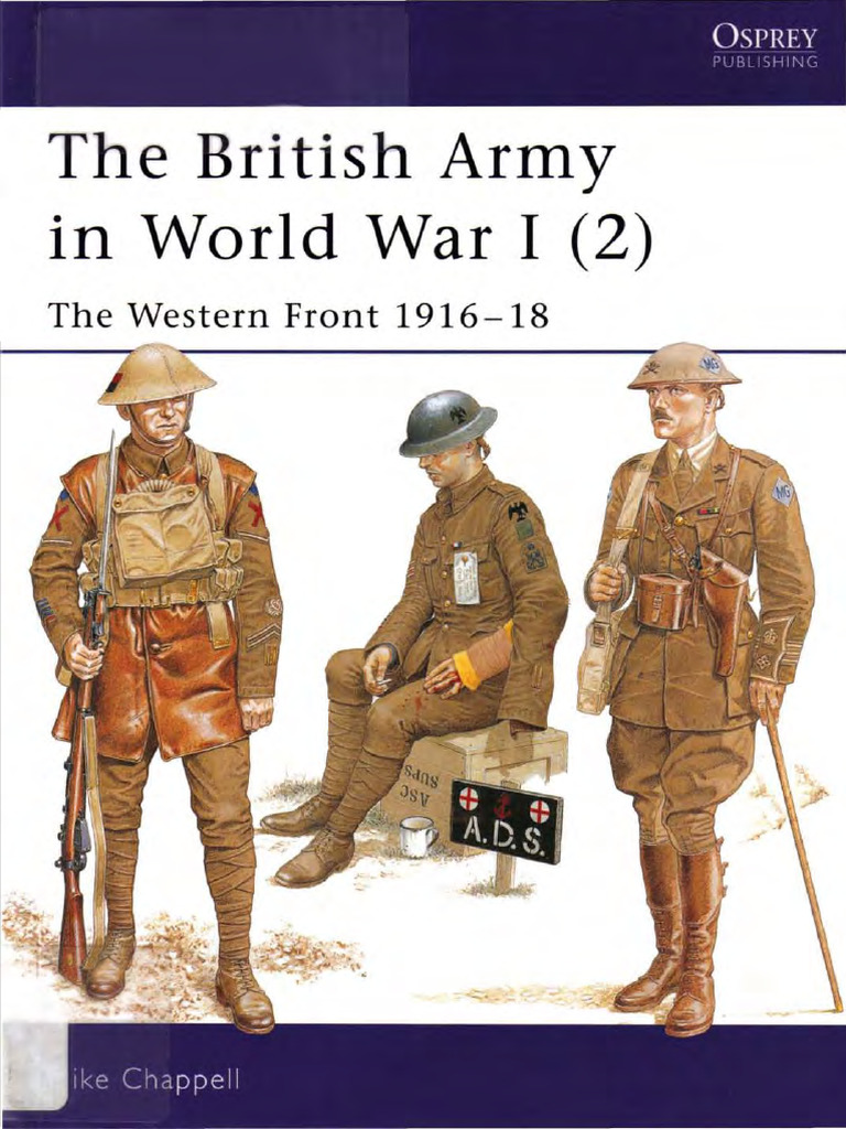 Osprey, Men-At-Arms #402 The British Army in World War I (2) The ...