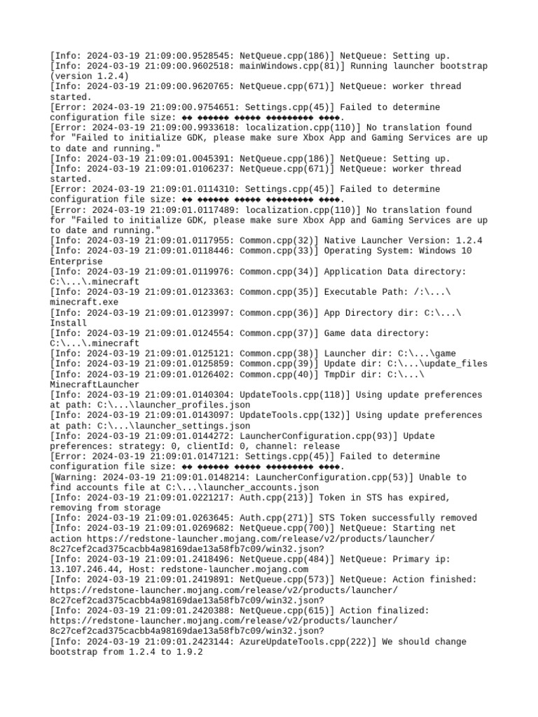 Launcher Log0 | PDF | Installation (Computer Programs) | System Software